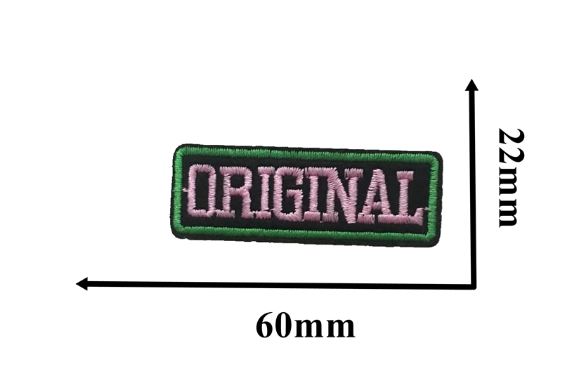 Pink and Green ORIGINAL Embroidered Patches – ENVY ME PINK
